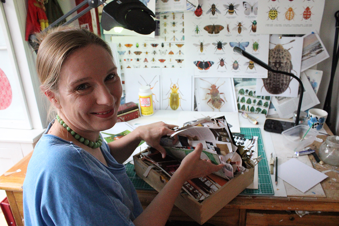 Insect Collage Workshop - Trebah Garden